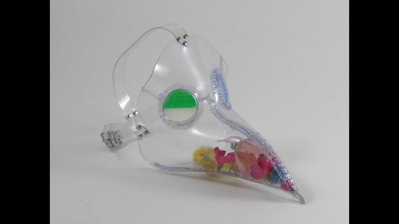 DIY Clear Plague Mask Tutorial - YouTube
