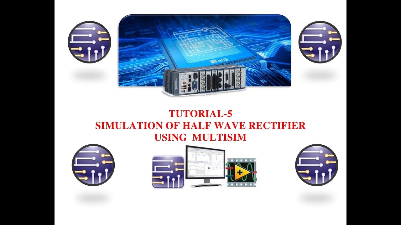 simulation of half wave rectifier circuit with and without filter on ...