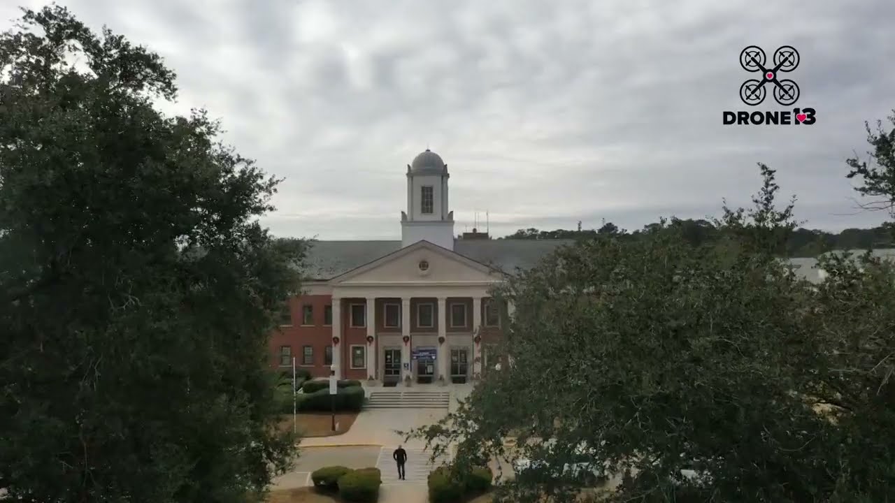 The Carl Vinson VA Medical Center in Dublin, Georgia from Drone 13 ...