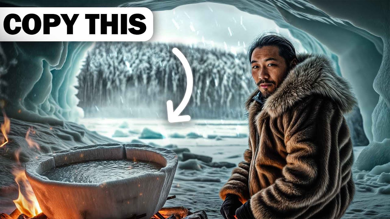 How Inuits Get Hot Water Without A Boiler - YouTube