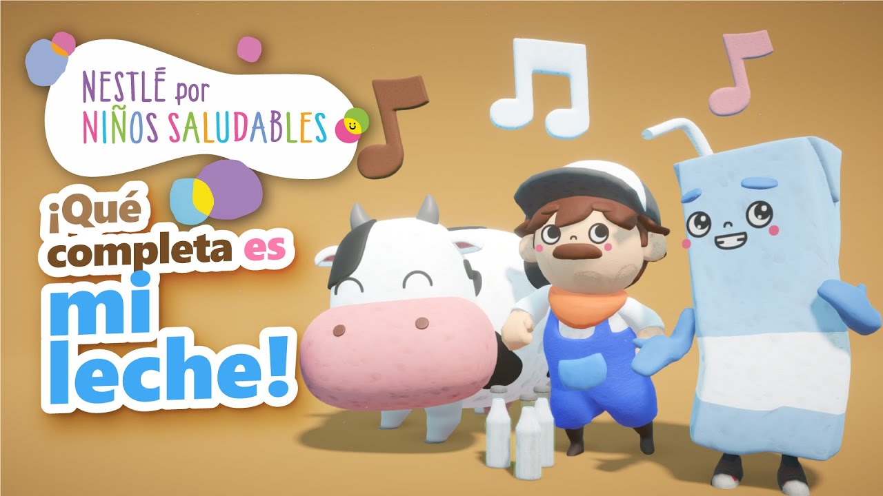 Qué completa es mi leche - YouTube