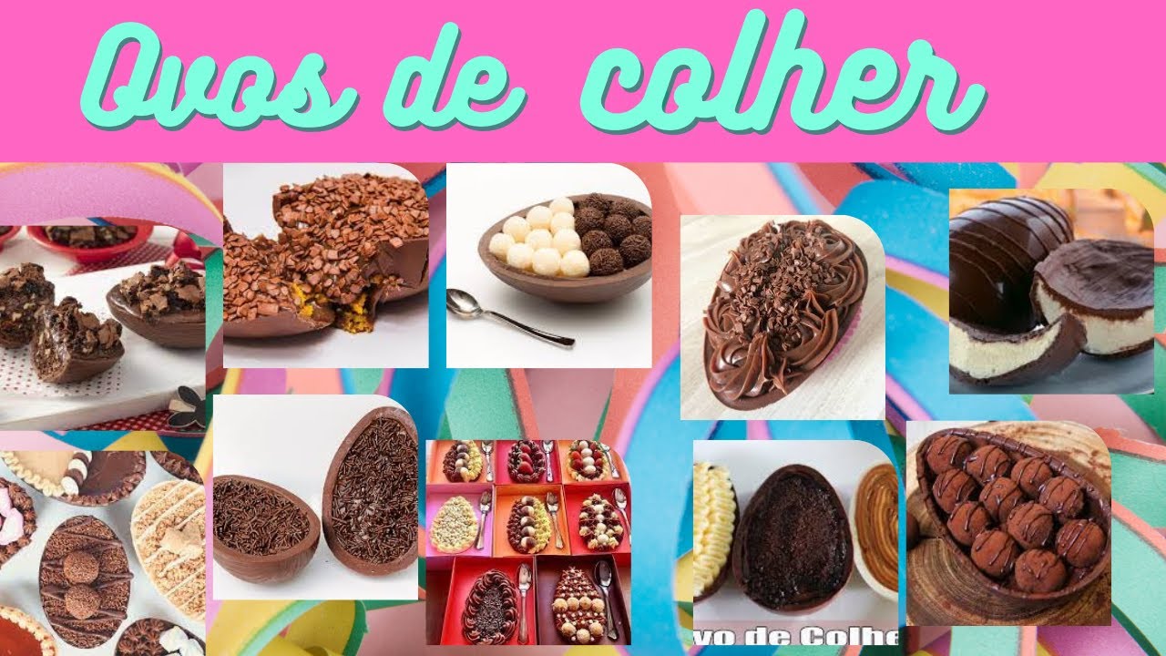 MAIS DE 20 MODELOS DE FORMAS DE CHOCOLATES - YouTube