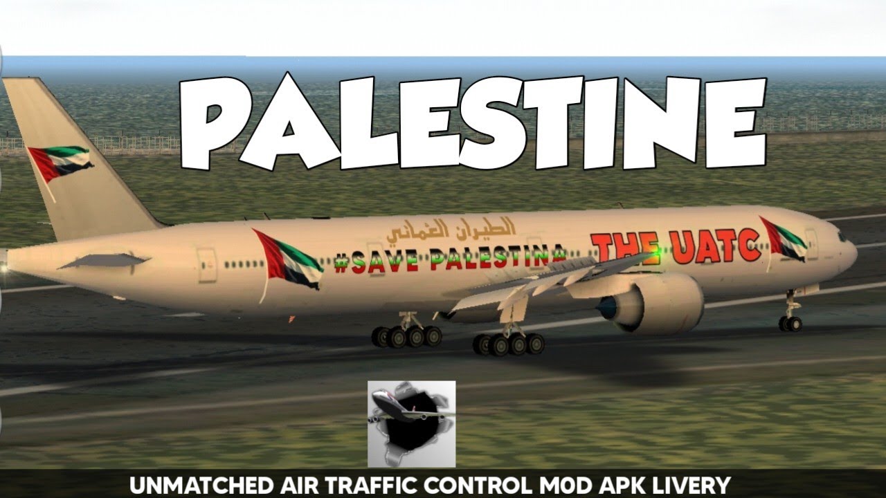 New Palestine Livery‼️ Unmatched Air Traffic Control Special Modder ...