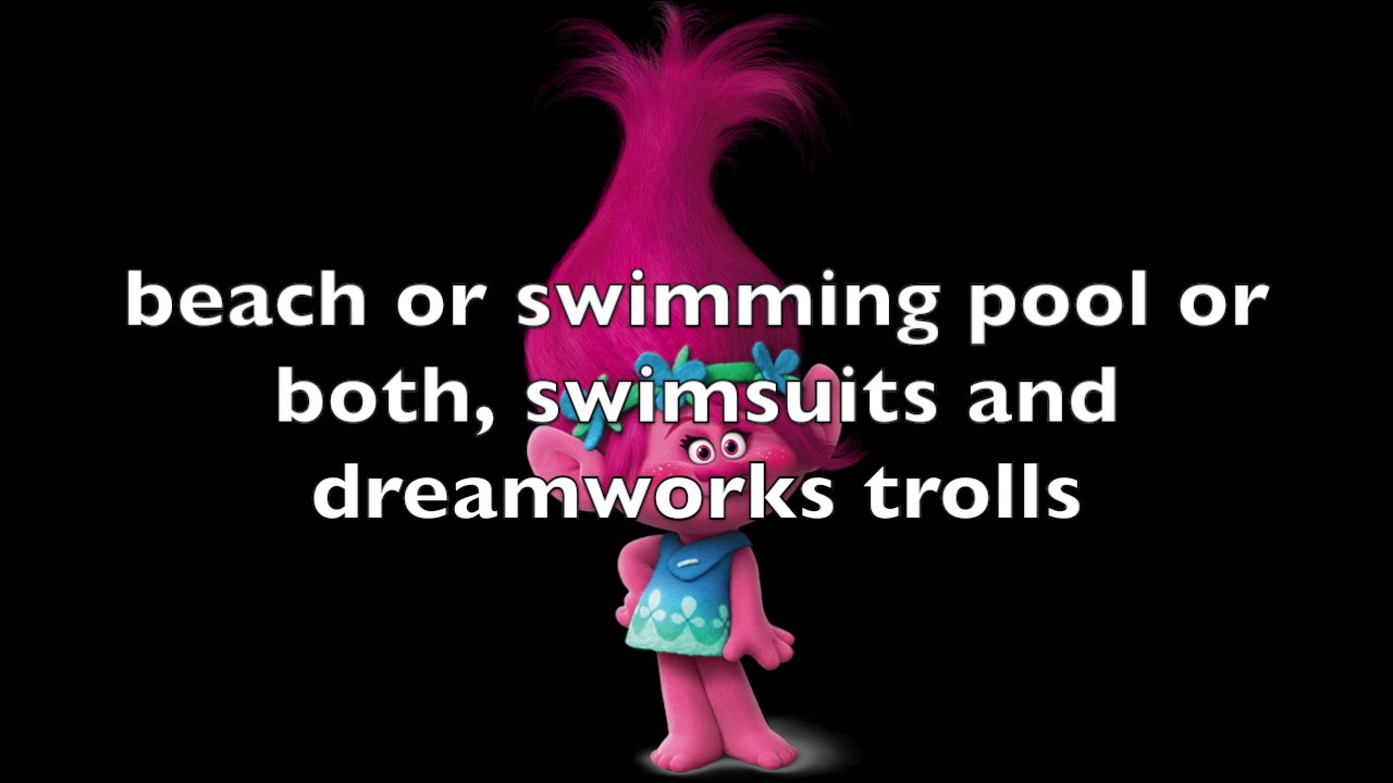 trolls beach fan art challenge opening - YouTube