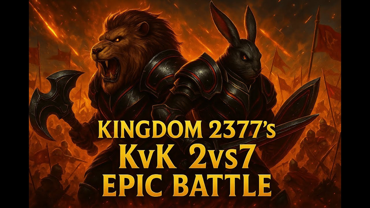 RoK Highlights KvK 2v7 – Legendary Clash của Kingdom 2377 /// Mr Hope ...