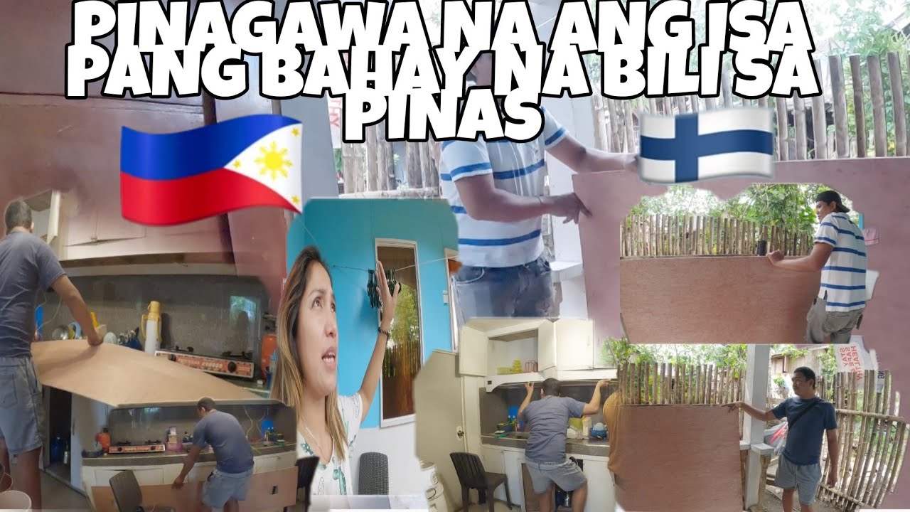 PINAGAWA NA ANG ISA PANG BAHAY SA PINAS+PINAGAWA NA ANG CABINET|PINAS ...