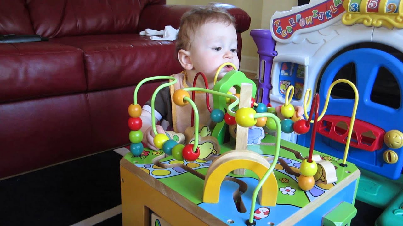 Sarah Playing with new bday toy 7/3/13 - YouTube
