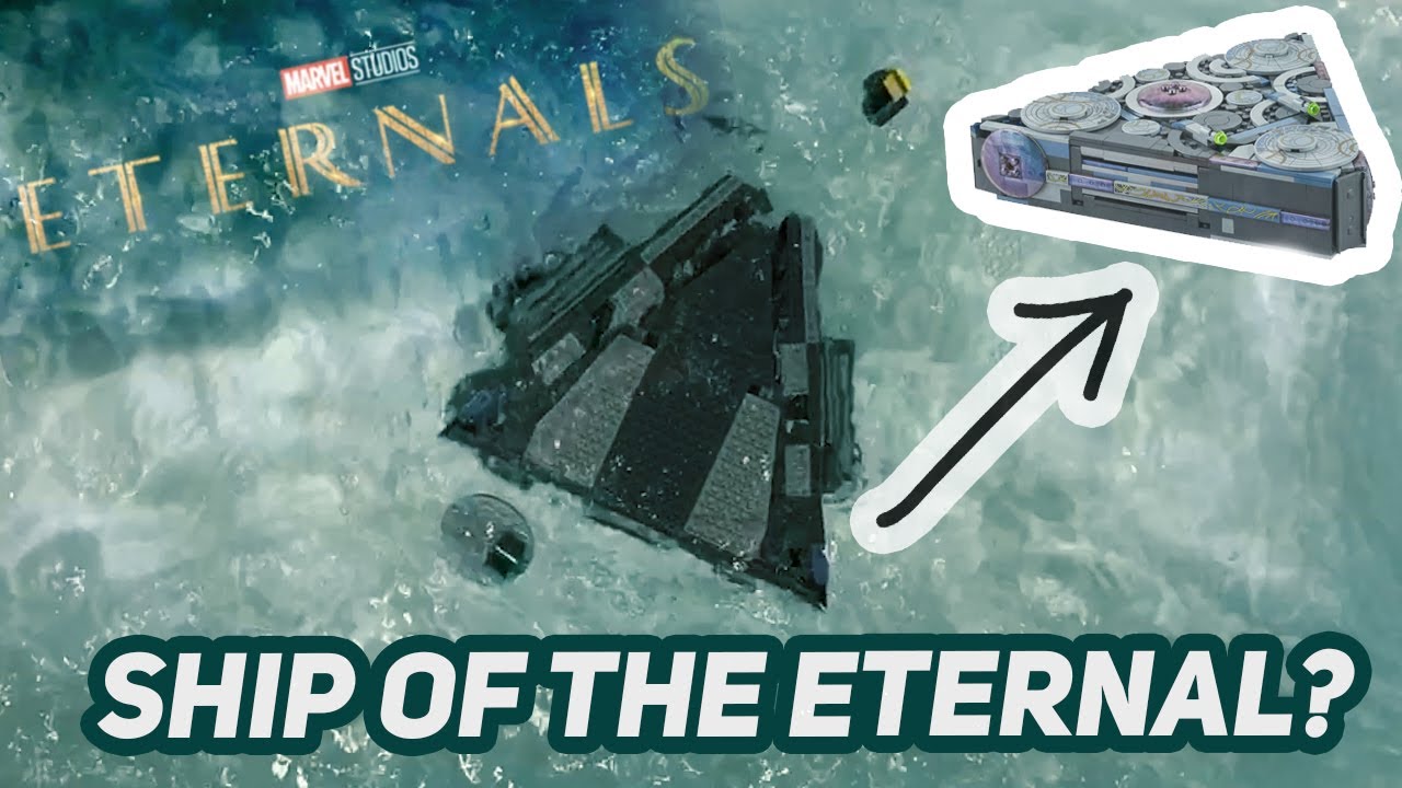Spaceship of eternals fell into the water? | Eternals ship crash | Drop ...