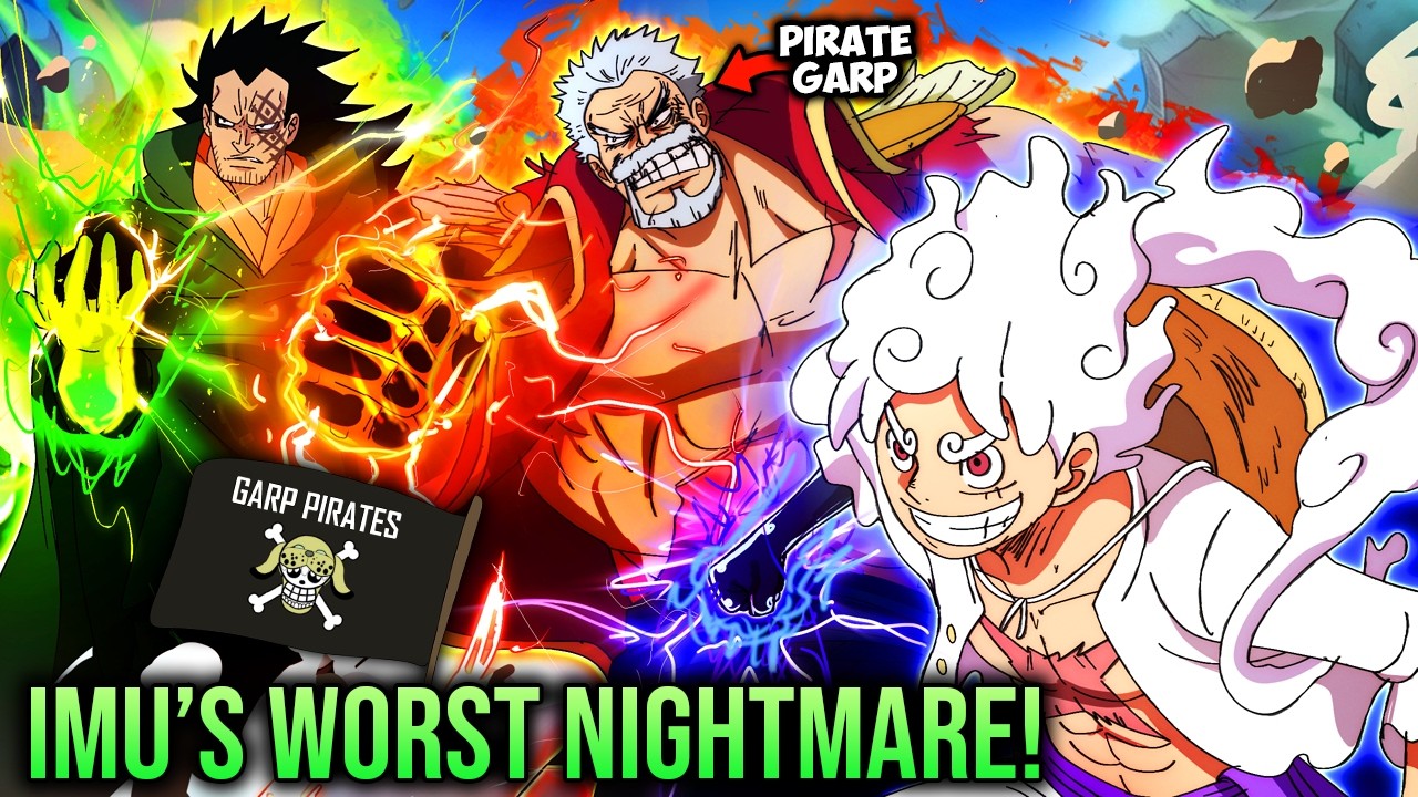 ODA JUST REVEALED GARP'S BIGGEST SECRET! Luffy, Dragon & Garp vs Imu in ...