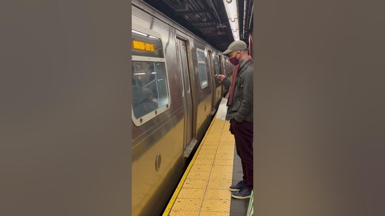 MTA NYCT: Inwood 207th Street R179 (A) Train Arrives & departs 34 Street Pen Station - YouTube