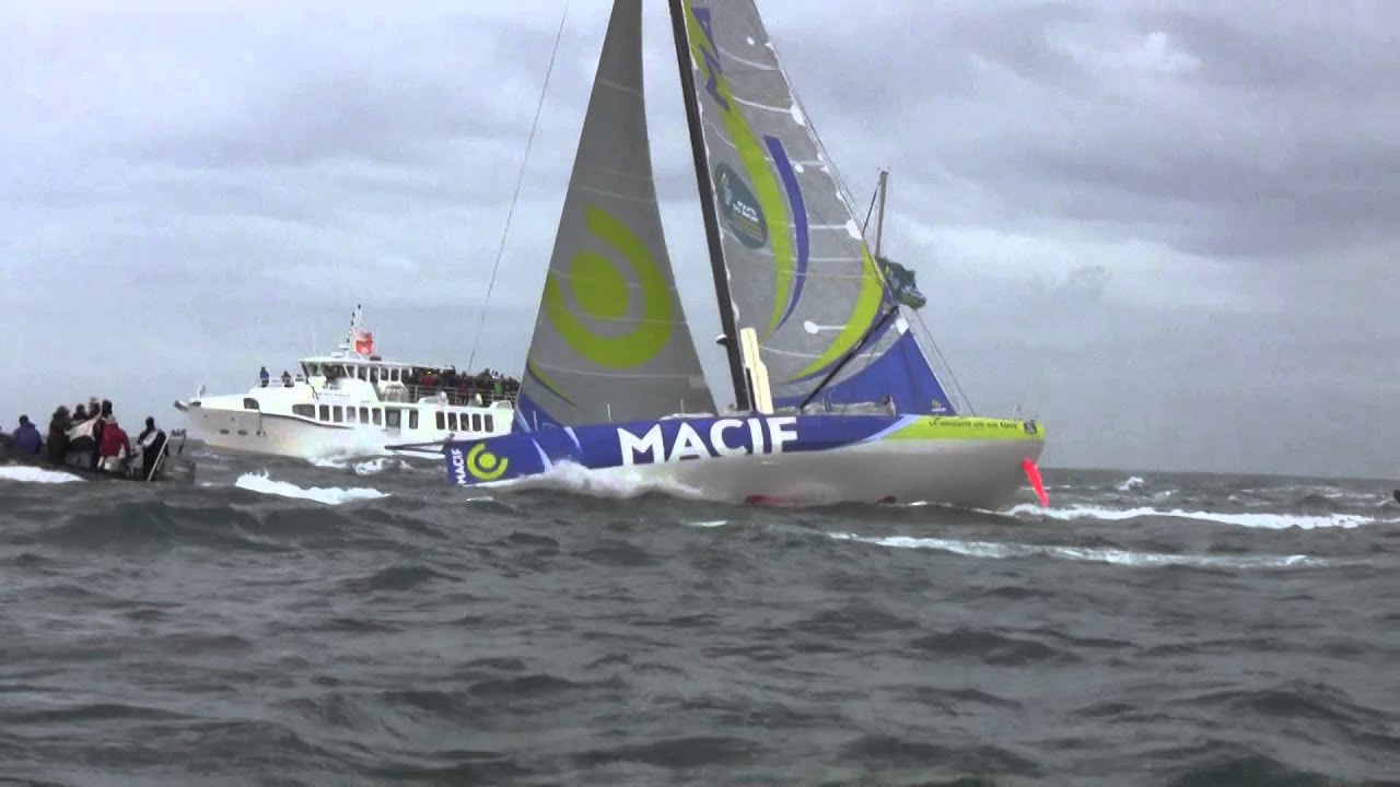 Route du Rhum 2014 - Macif (Francois Gabart), PRB (Vincent Rioux ...