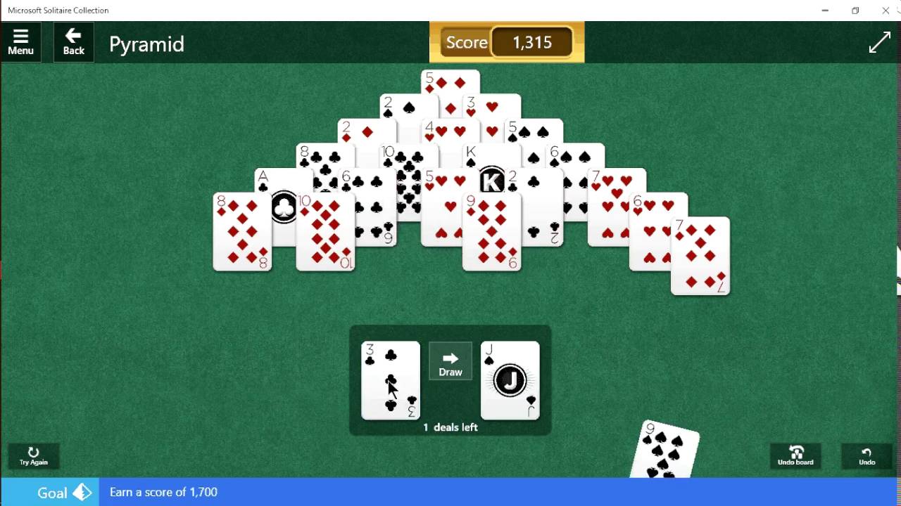 Microsoft Solitaire Daily Challenges For September 05, 2016 - YouTube