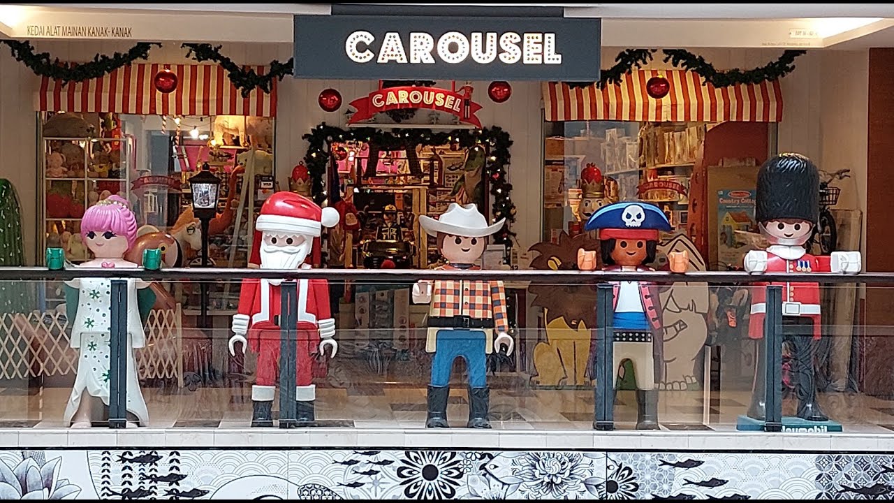 Walk Around Carousel Toy Store publika Kuala Lumpur - YouTube