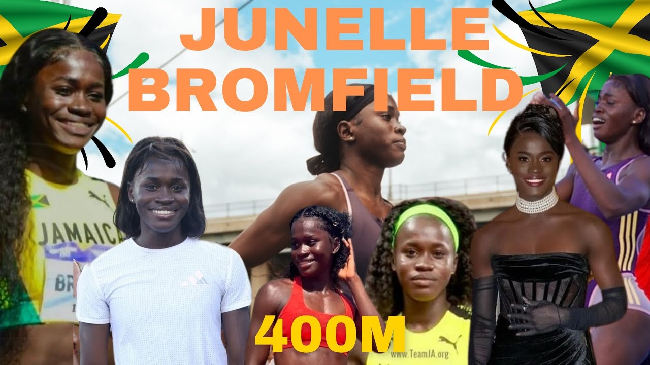 Junelle Bromfield | From Jamaican Roots to Olympic Bronze Medallist ...