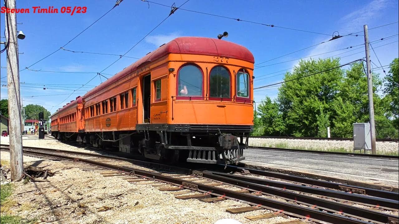 4K/HDR IRM Union IL Illinois Terminal Railroad company 277 518 234 train locomotive rail road ...