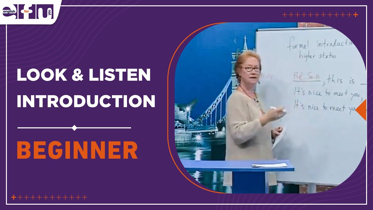 Let's Start English 5 - Look & Listen / Introduction | Beginner Levels ...