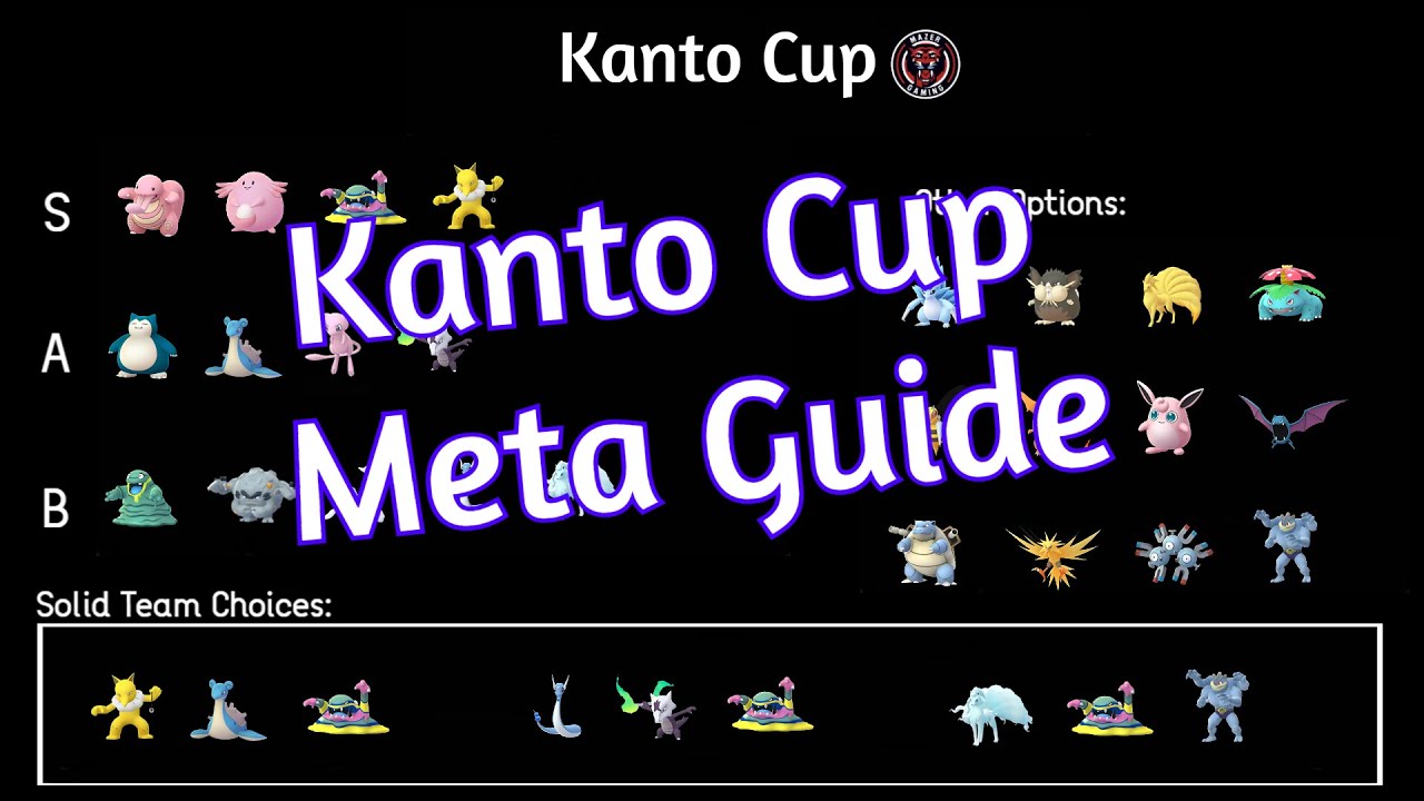 Kanto Cup Meta Season 7 The Best Pokemon And Teams To Use In The Go