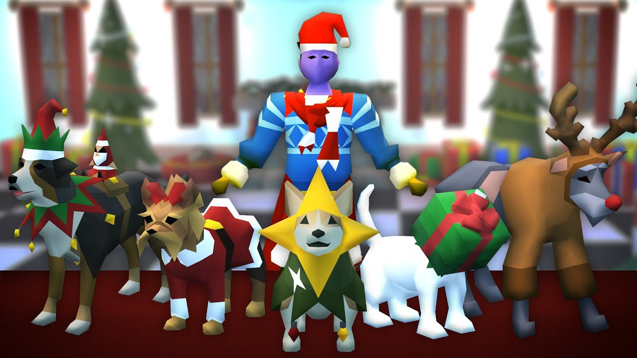 I gave away Dogs for Christmas in Oldschool RuneScape! - YouTube