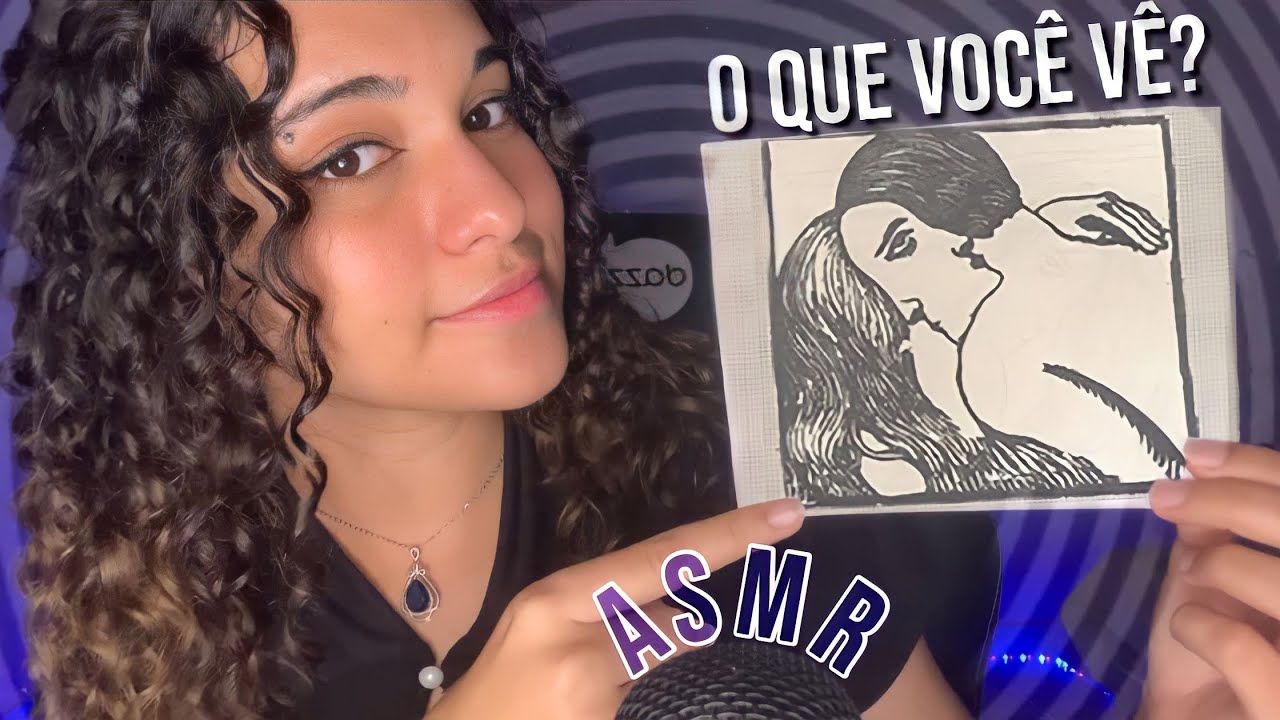 ASMR | TESTE DE PERSONALIDADE 🌀 - com desenhos e perguntas! - YouTube