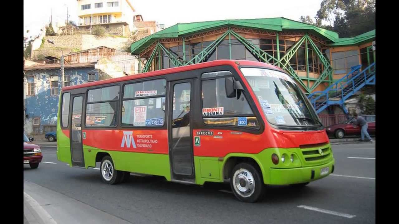 Hermosos buses de valparaíso - YouTube