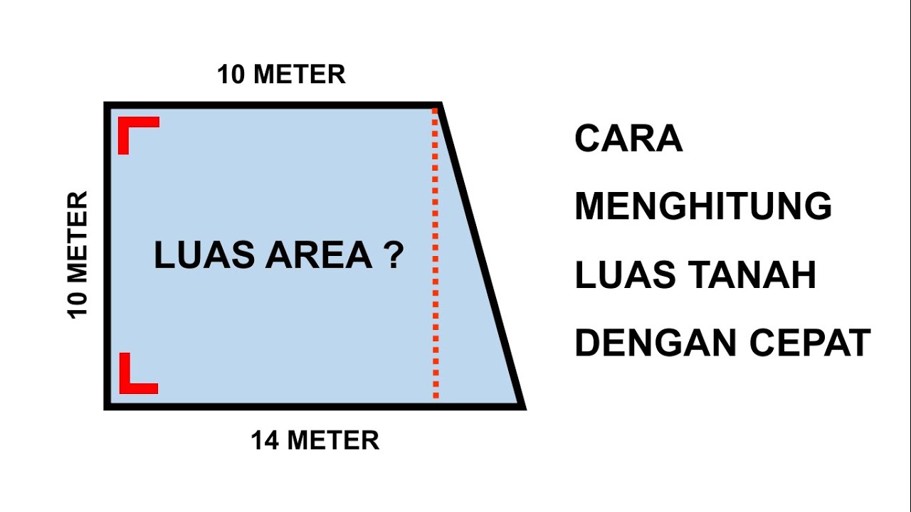 Cara Manghitung LUAS TANAH YouTube