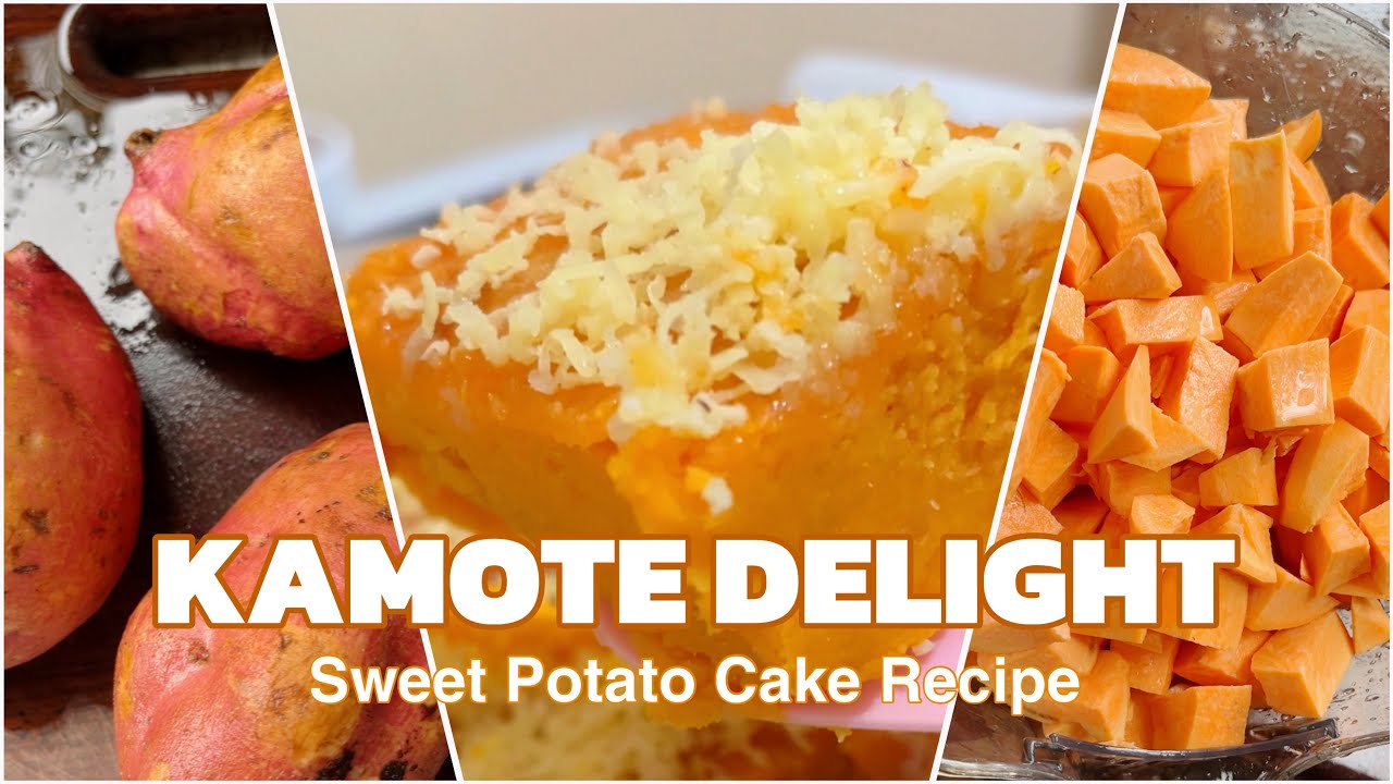 KAMOTE DELIGHT | SWEET POTATO CAKE RECIPE - YouTube