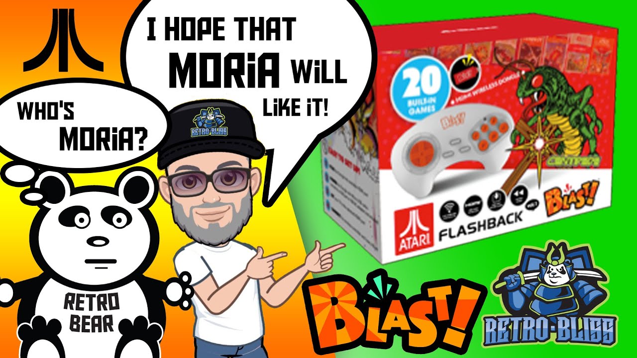 Atari Flashback Blast Vol.1 Unboxing and Review 2022 - YouTube