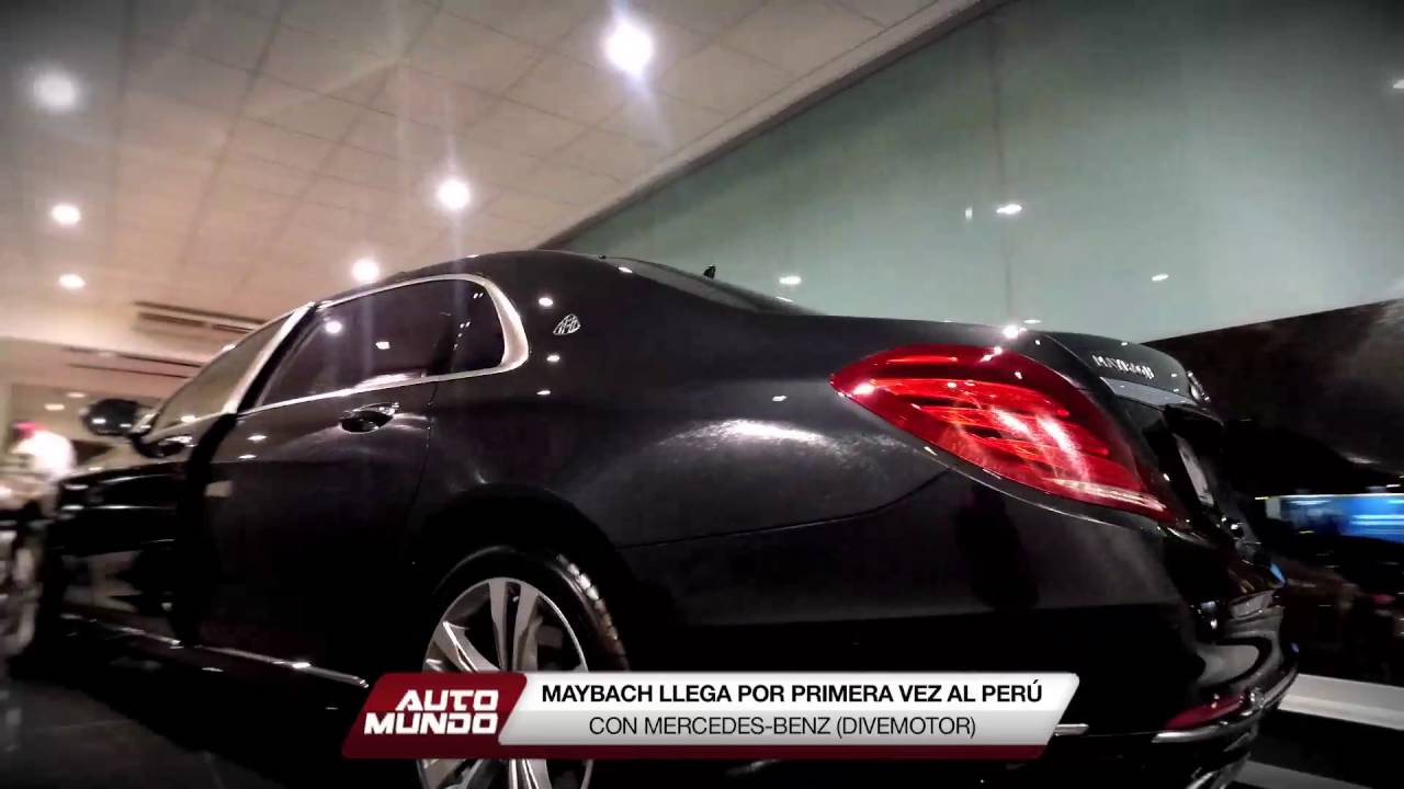 Maybach llega al Perú con Divemotor - YouTube