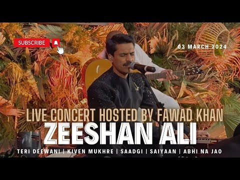 Zeeshan Ali Live in Concert #saadgi #terideewani #kivenmukhde ...