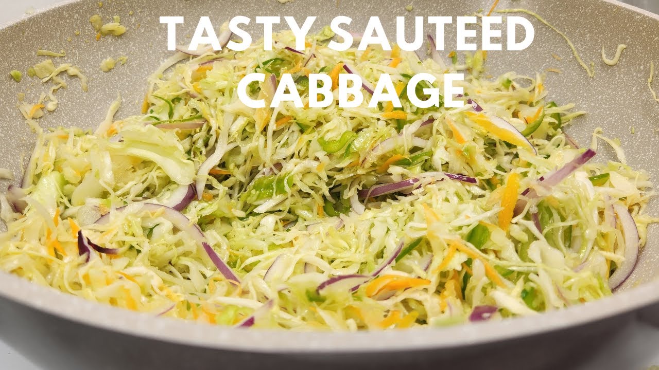 Healthy Sauteed Cabbage Recipe | Easy Stir Fry Cabbage | Quick way to ...