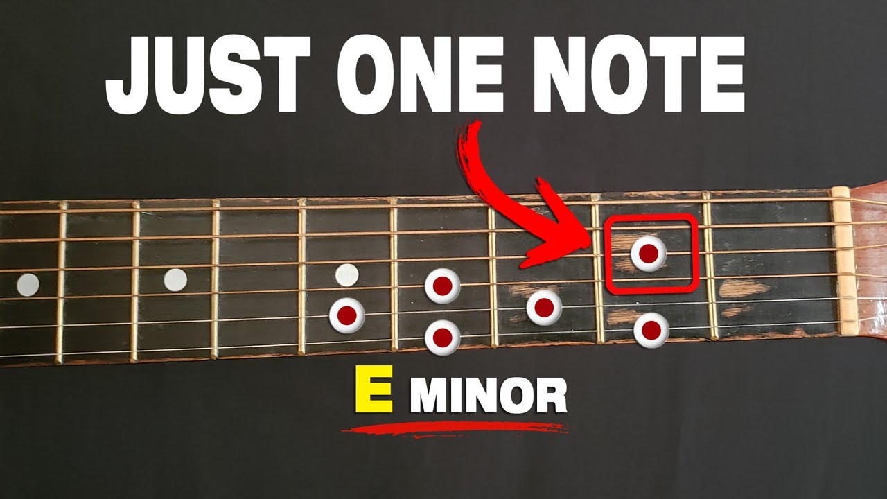 EASY "E Minor" Scale Trick Shows How GOOD You Play Guitar! - YouTube