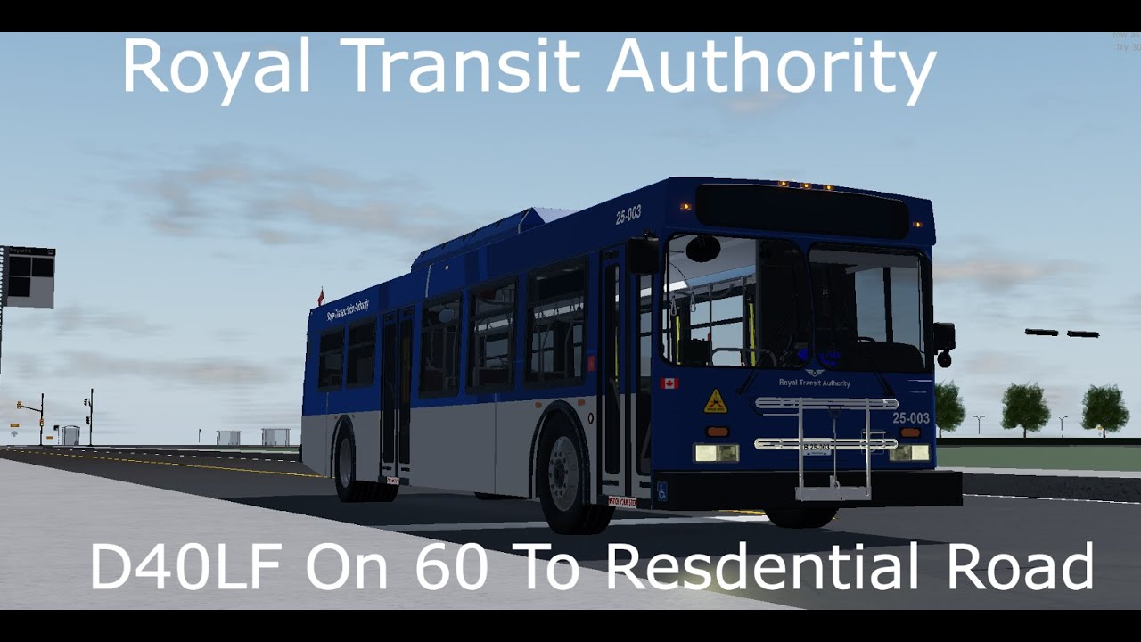 RTA Royal Transit Authority 2005 D40LF On Route 60 To Residential Road ...