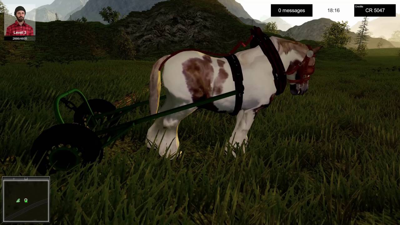 Forestry 2017 The Simulation part 2 "a garage" - YouTube