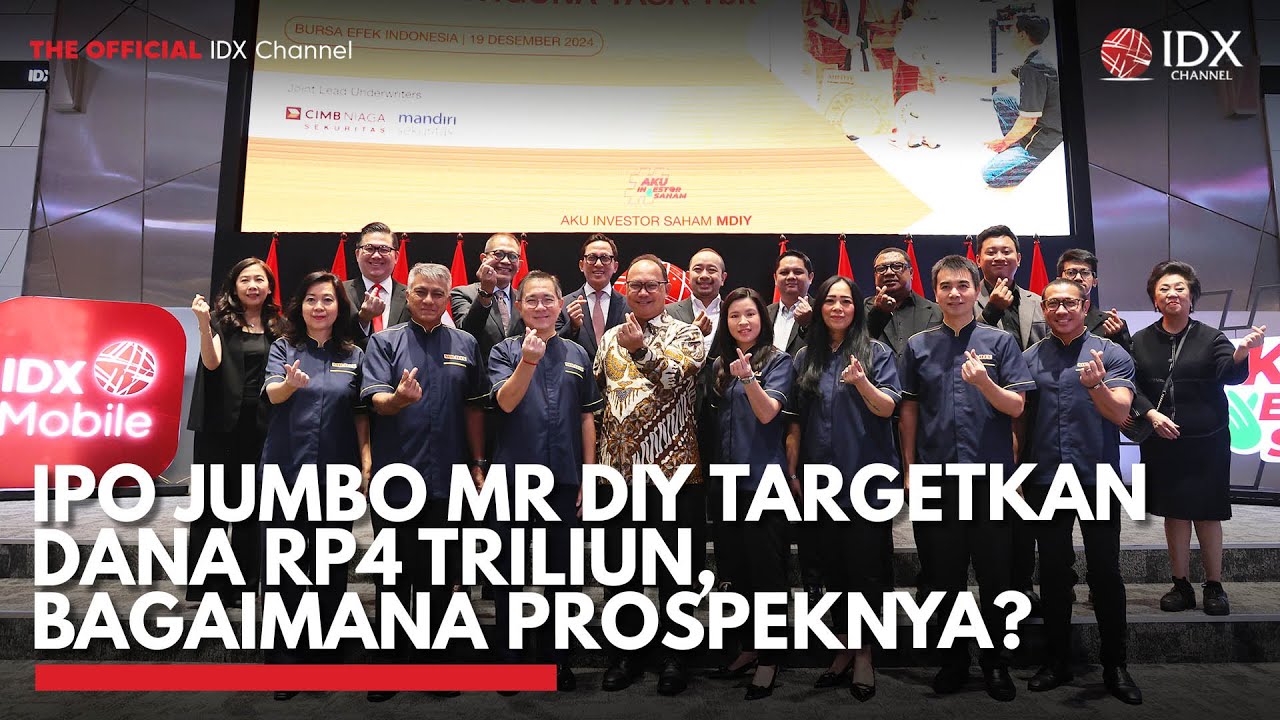 IPO Jumbo MR DIY Targetkan Dana Rp4 Triliun, Bagaimana Prospeknya ...