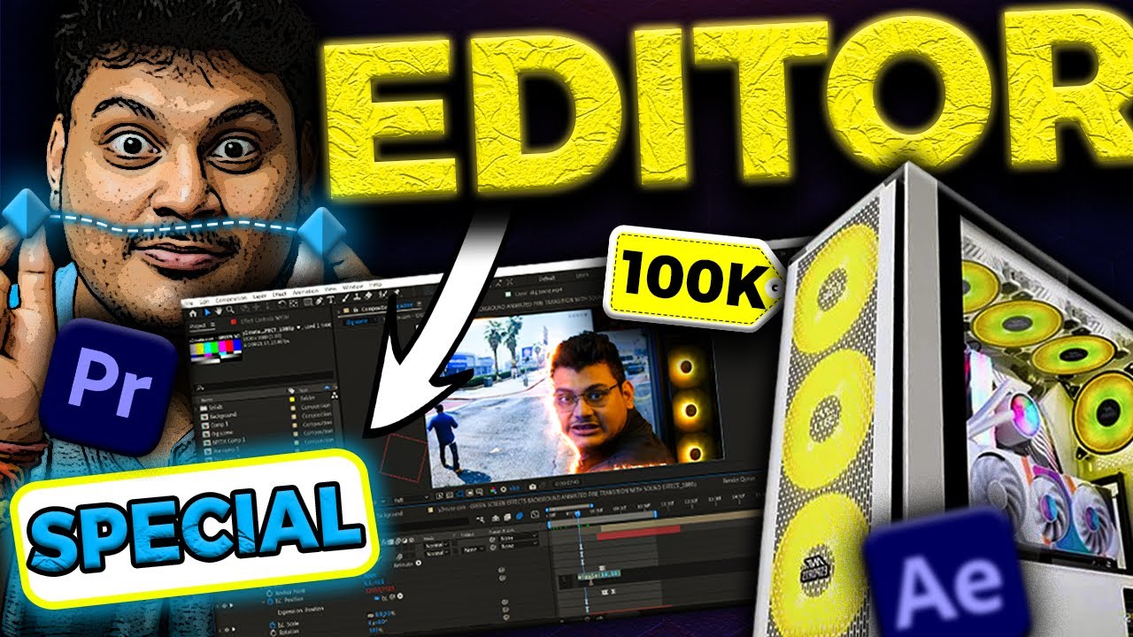 Under 1 LAKH Pc Build EDITOR SPECIAL BUILD ! - YouTube