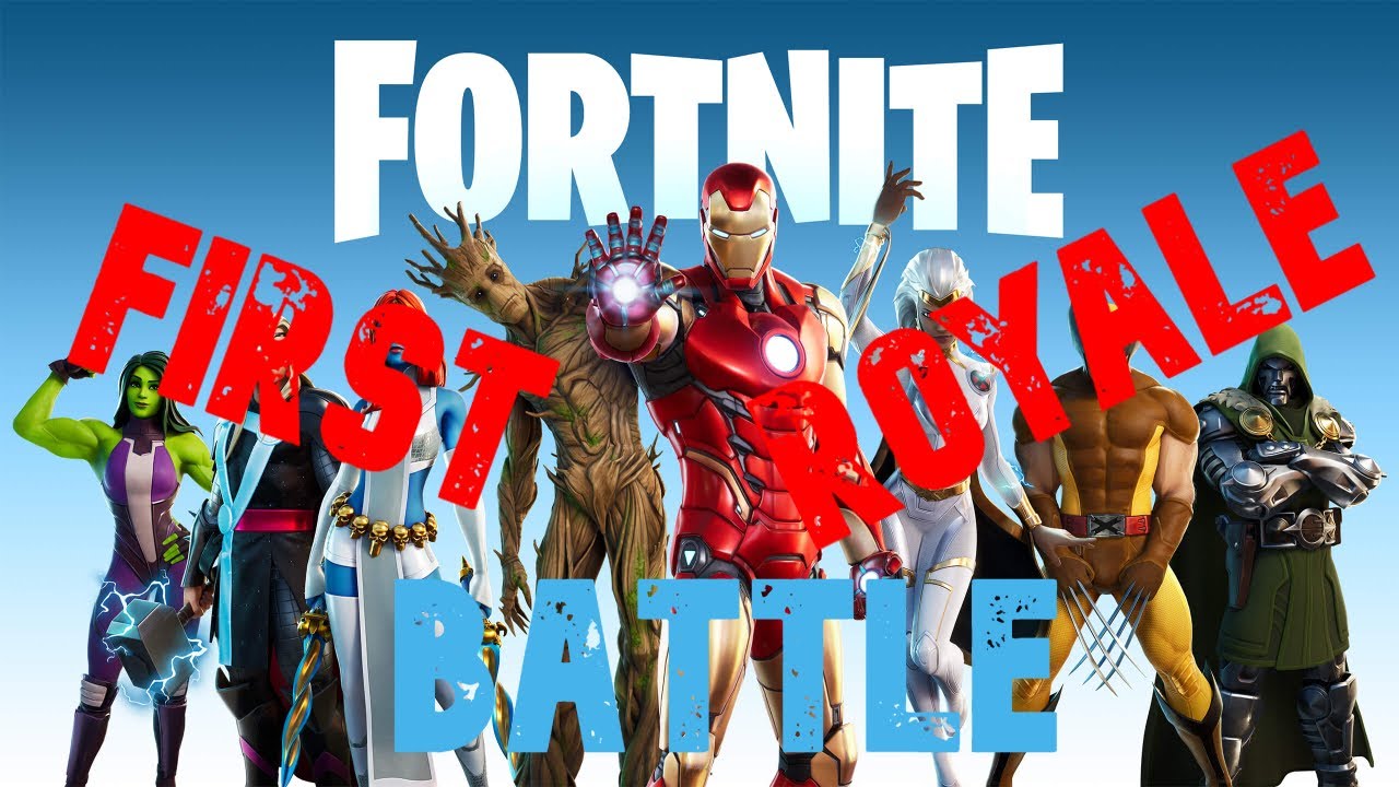 Fortnite: First Battle Royale - YOU WON'T BELIEVE WHAT HAPPENED!! - YouTube