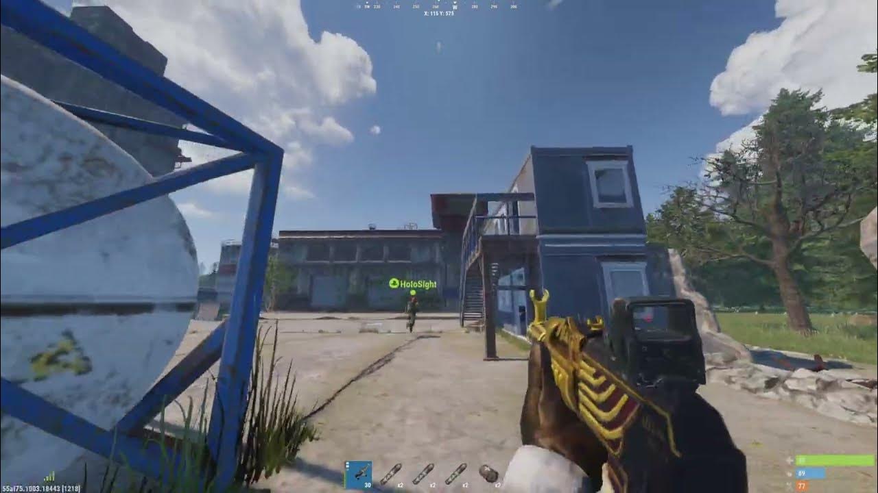 Rust console ps5 launch site pvp - YouTube