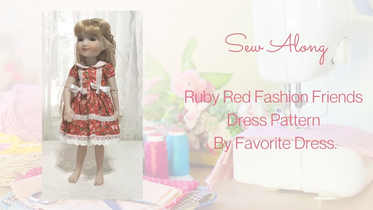 Sew Along - Ruby Red Dress by Favorite Dress - YouTube
