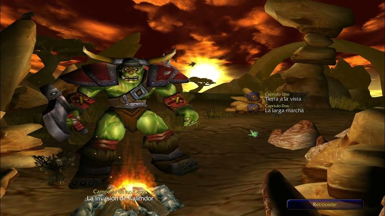 Warcraft 3: The Invasion of Kalimdor - Chapter 2: The Long March (Orc Campaign) - YouTube