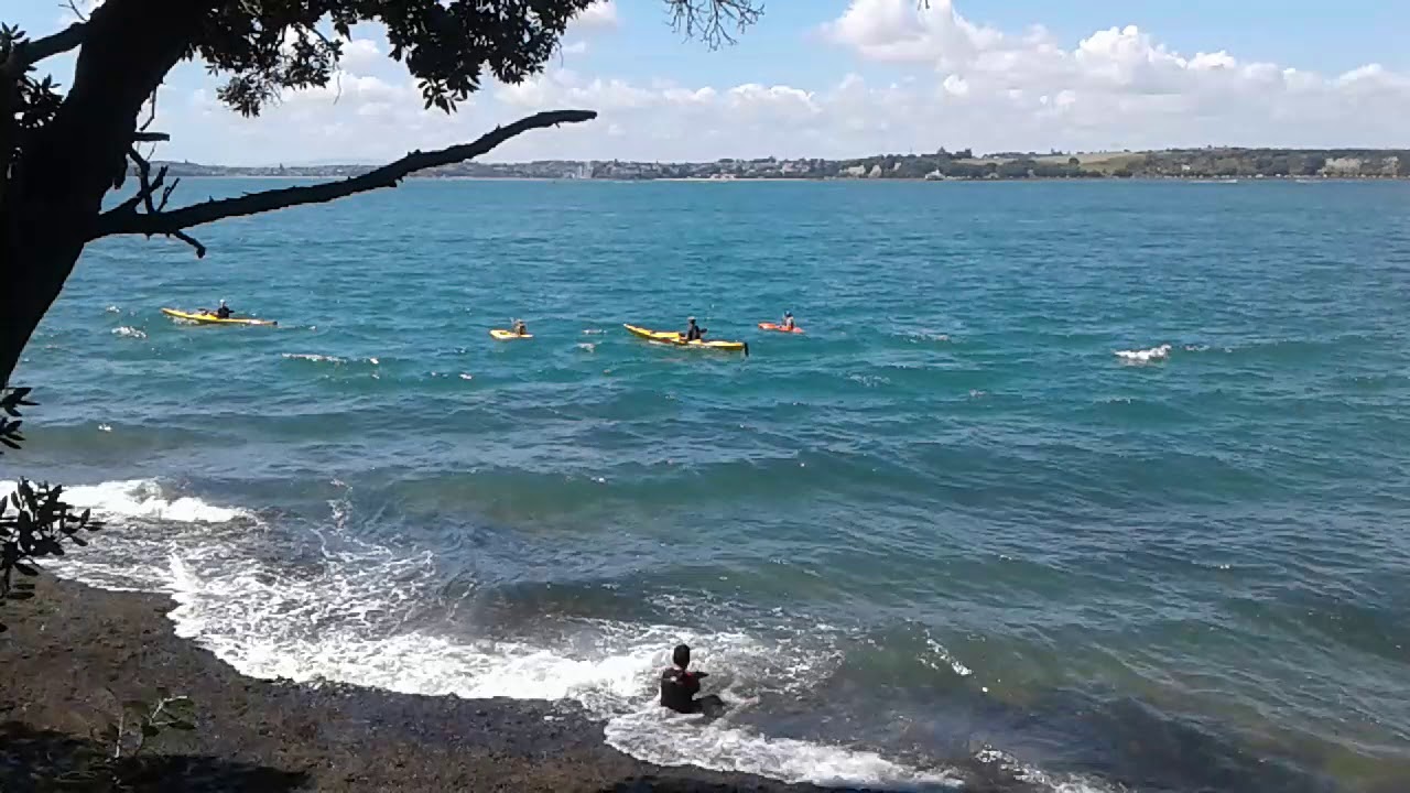 Beach at North Head Auckland, NZ 20190206 120814 - YouTube