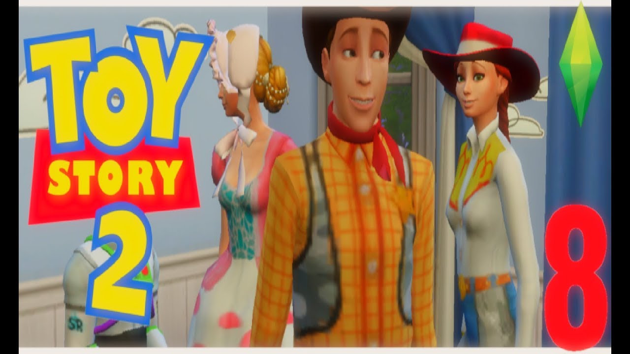 Jessie loves Woody?! 😱[8] {Sims 4 Toy story 2 : the series} - YouTube