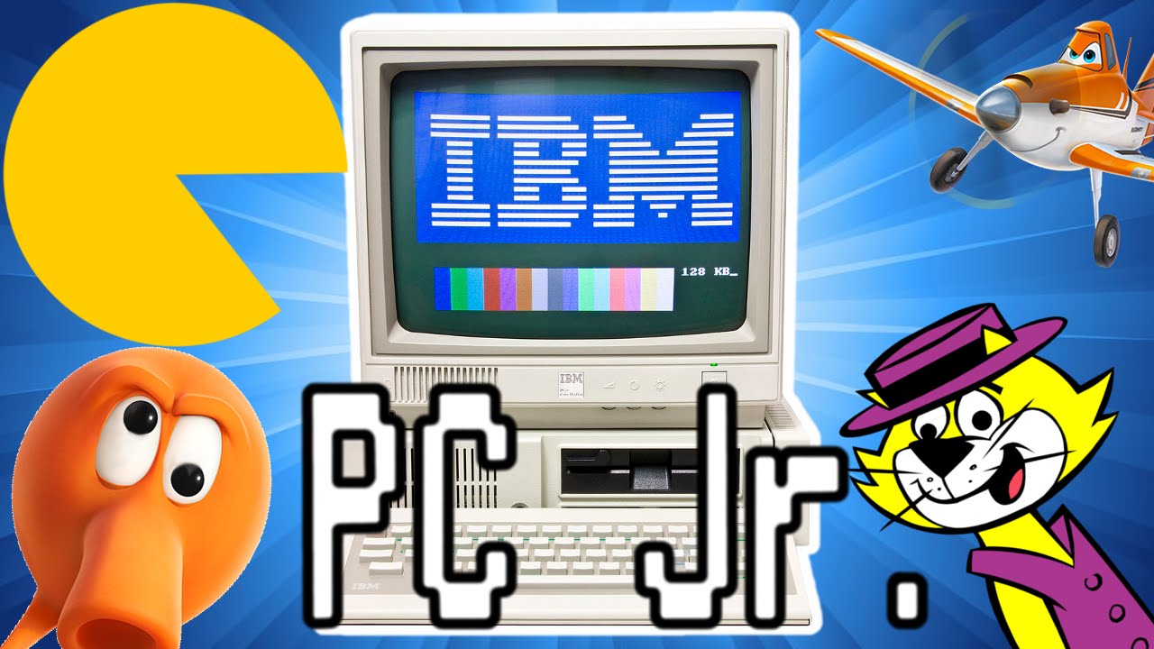 We (Try to) Play - DOS Games on an IBM PCjr - YouTube