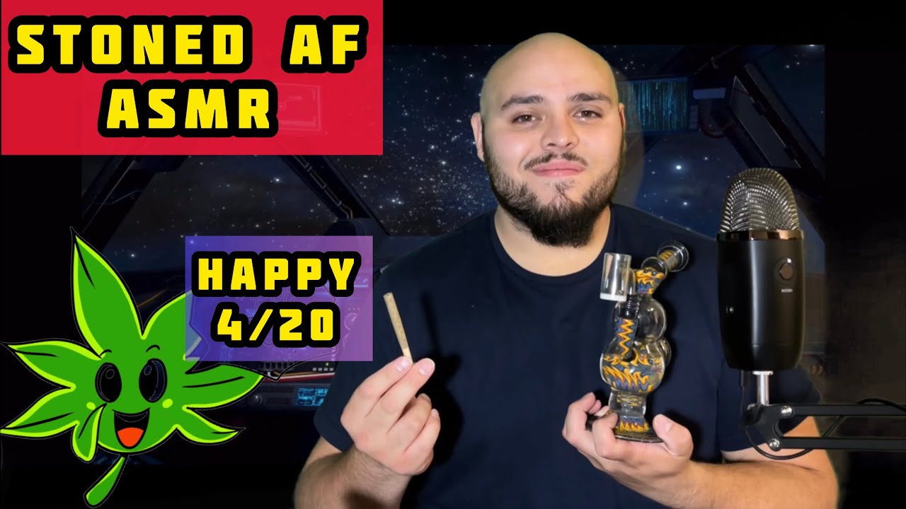 ASMR WEED* 420 Special Giveaway & BIG Smoke Sesh🍃 - YouTube