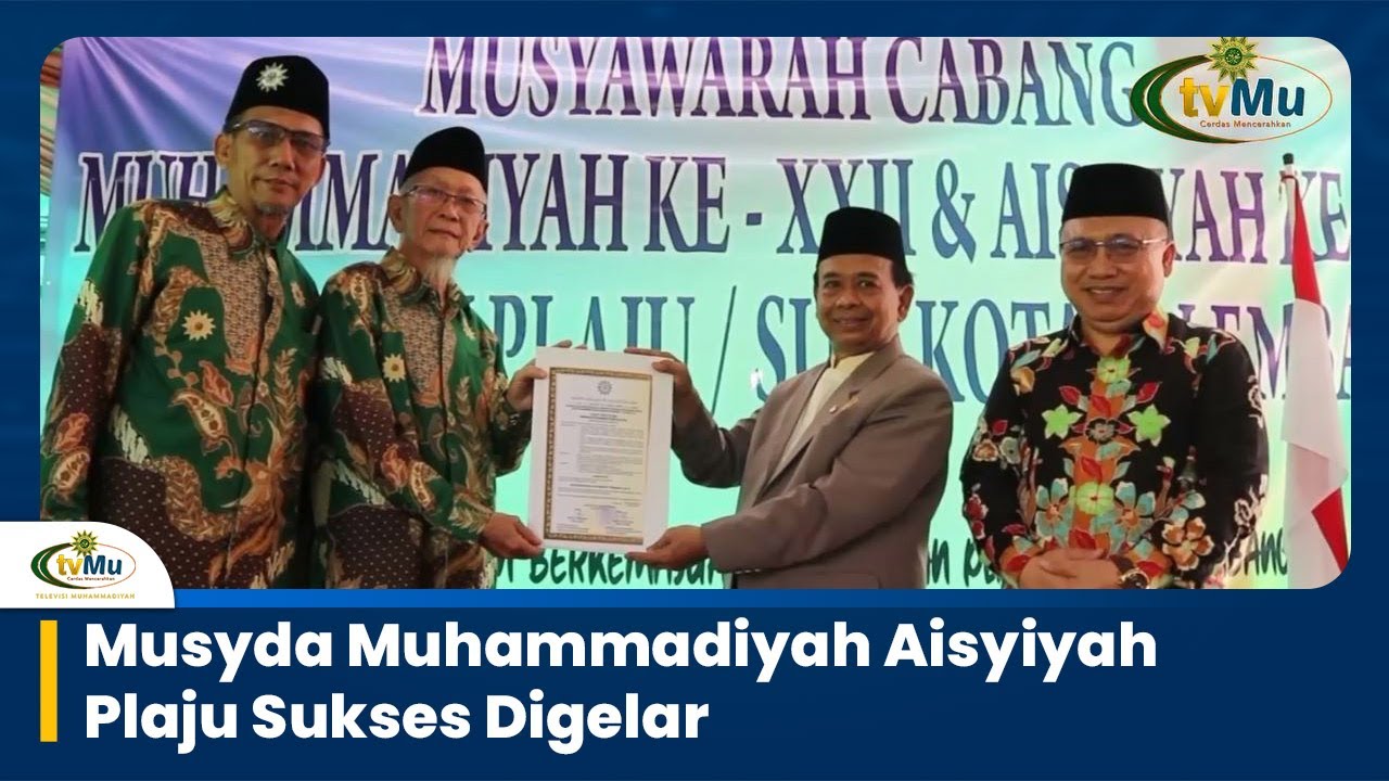 Musyda Muhammadiyah Aisyiyah Plaju Sukses Digelar - YouTube
