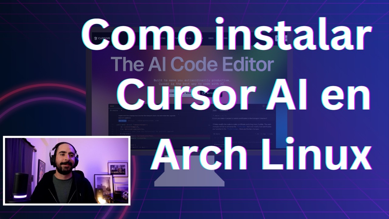 Cursor AI: Como Instalar en Arch Linux 🧠 - YouTube