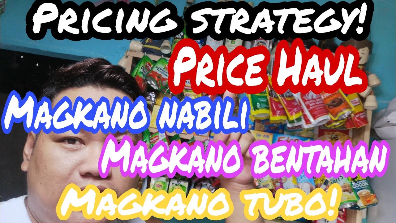 PRICING STRATEGY![Magkano Puhunan/Magkano Bentahan/ Magkano Tubo] [Sari ...