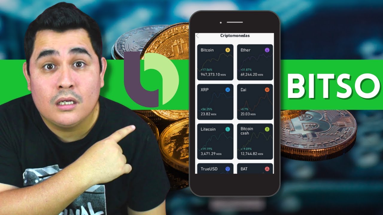 Como Usar BITSO en CELULAR Comprar y Vender CRIPTOMONEDAS: Depositar y ...