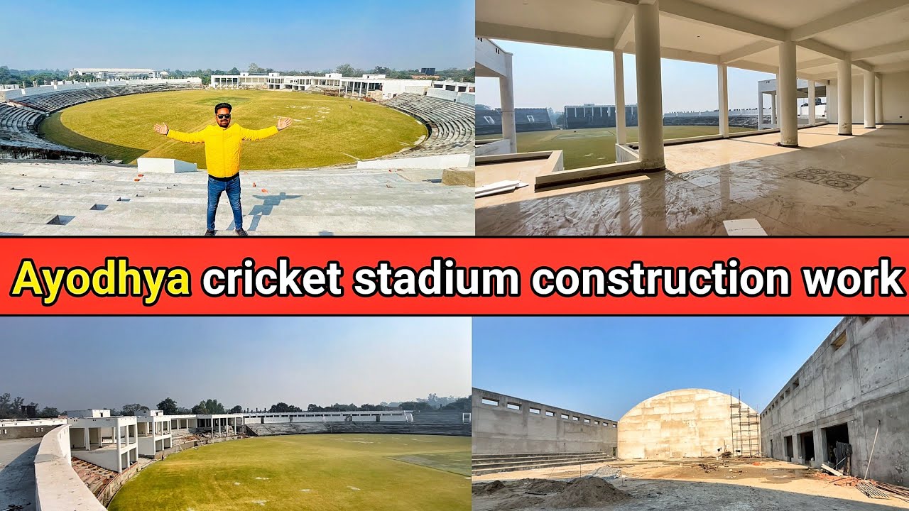 Ayodhya cricket stadium/Dr.Bhimrao Ambedkar International Sports ...