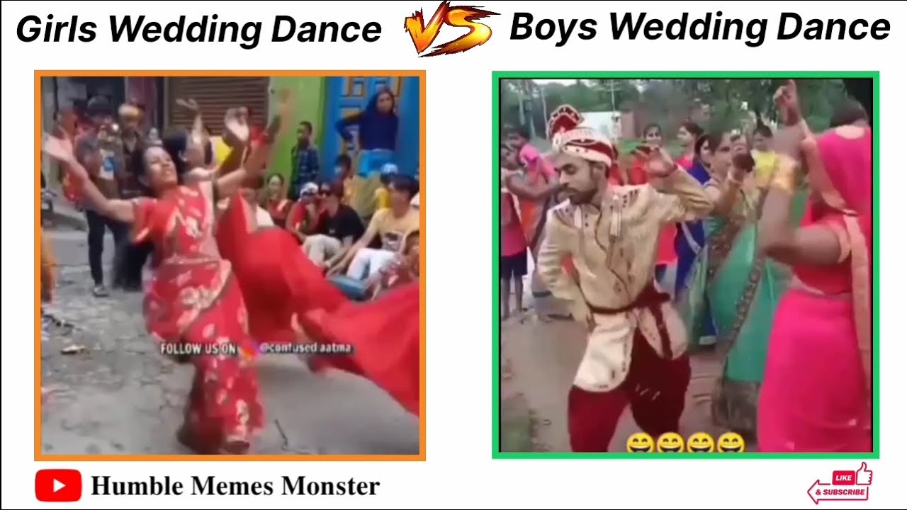 Girls wedding dance vs Boys wedding dance 🤣 || girls dance vs legend ...