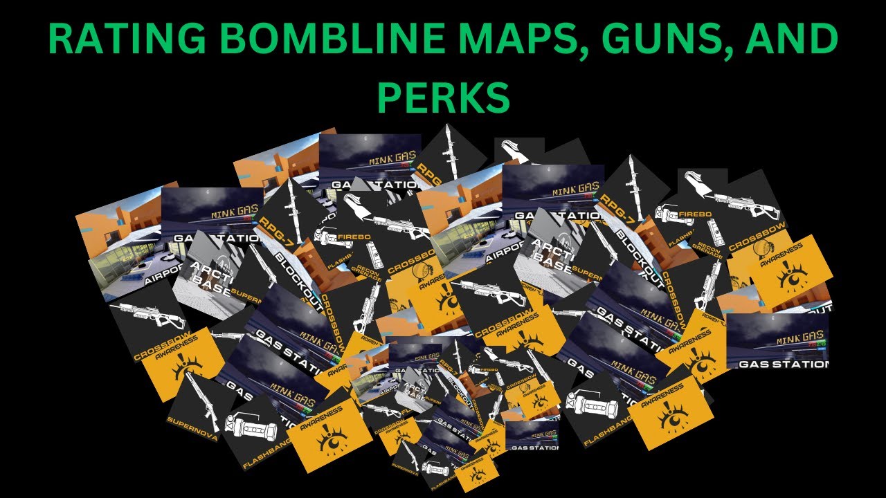 RATING BOMBLINE MAPS, GUNS, PERKS - YouTube